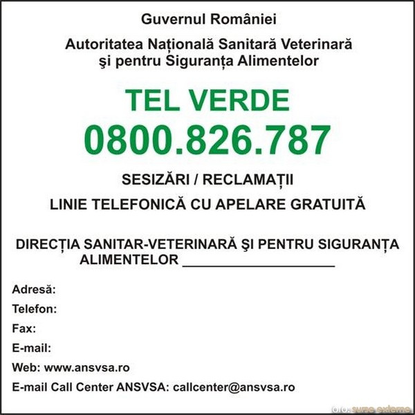 Sesizări DSVSA la Tel Verde » Radio România Reșița