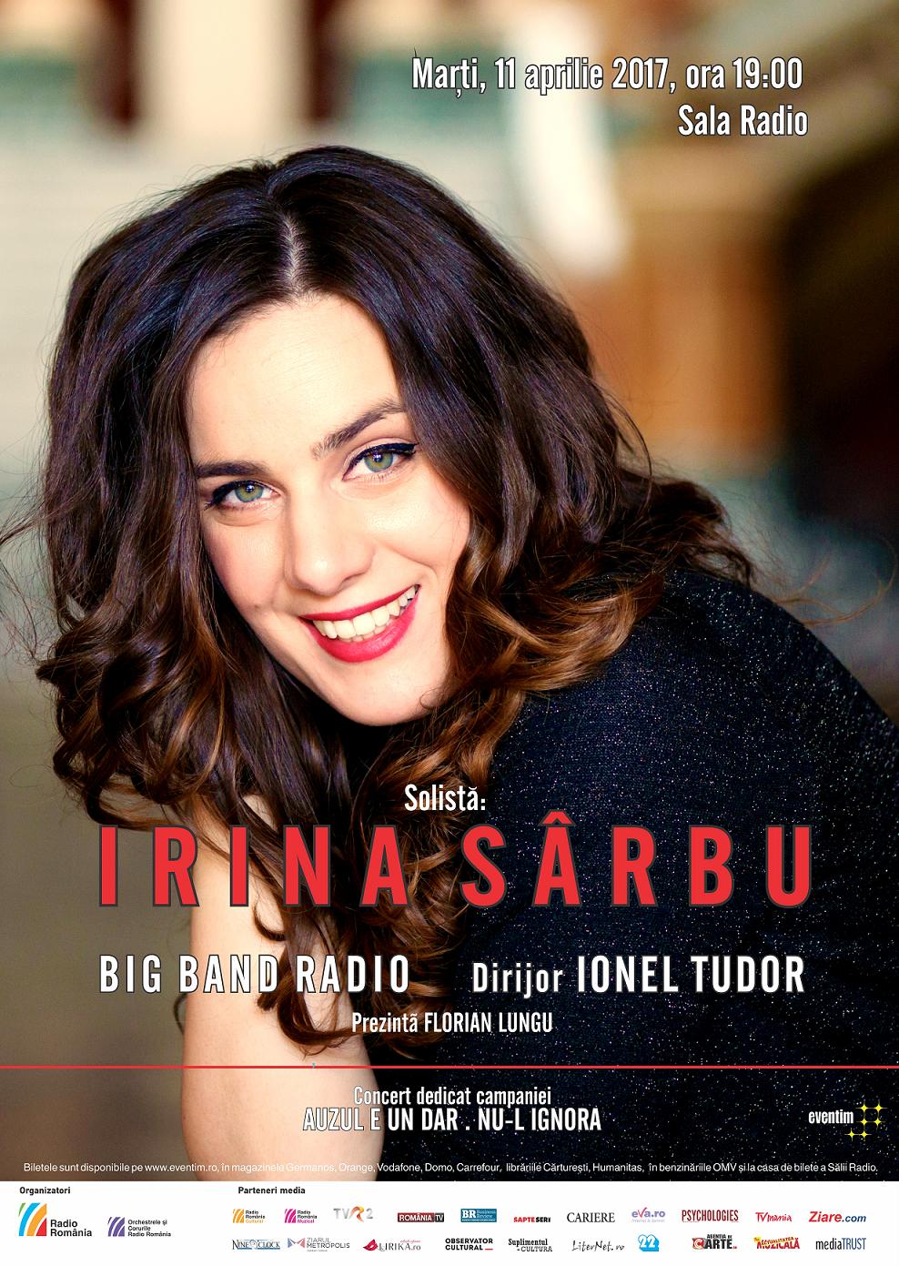 Jazz pe româneşte, cu Irina Sârbu şi Big Band-ul Radio » Radio România Reșița