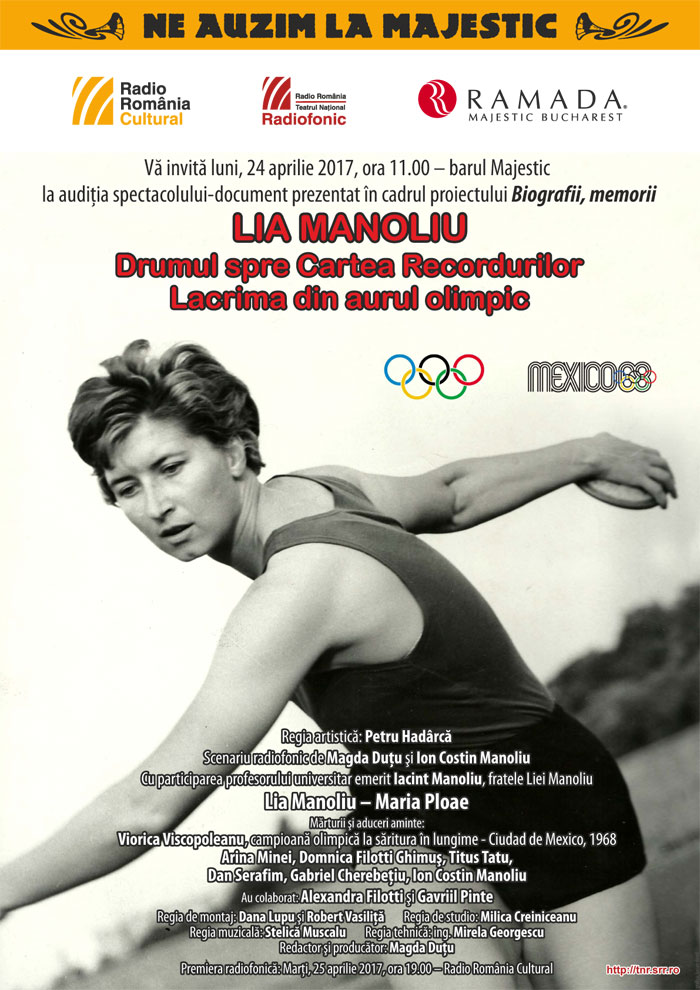 Lia Manoliu: Drumul spre Cartea Recordurilor şi Lacrima din aurul ...