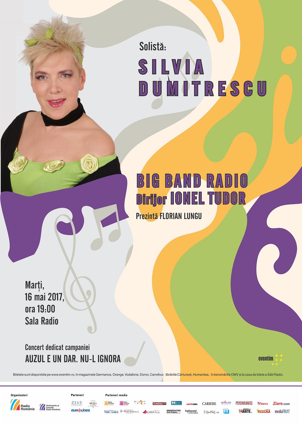 Jazz pe româneşte, cu Silvia Dumitrescu şi Big Band-ul Radio | Radio România Reșița