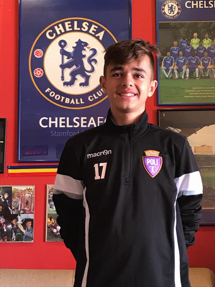 [AUDIO-FOTO] Denis Radu, fotbalistul bănățean care a semnat cu Ana ...