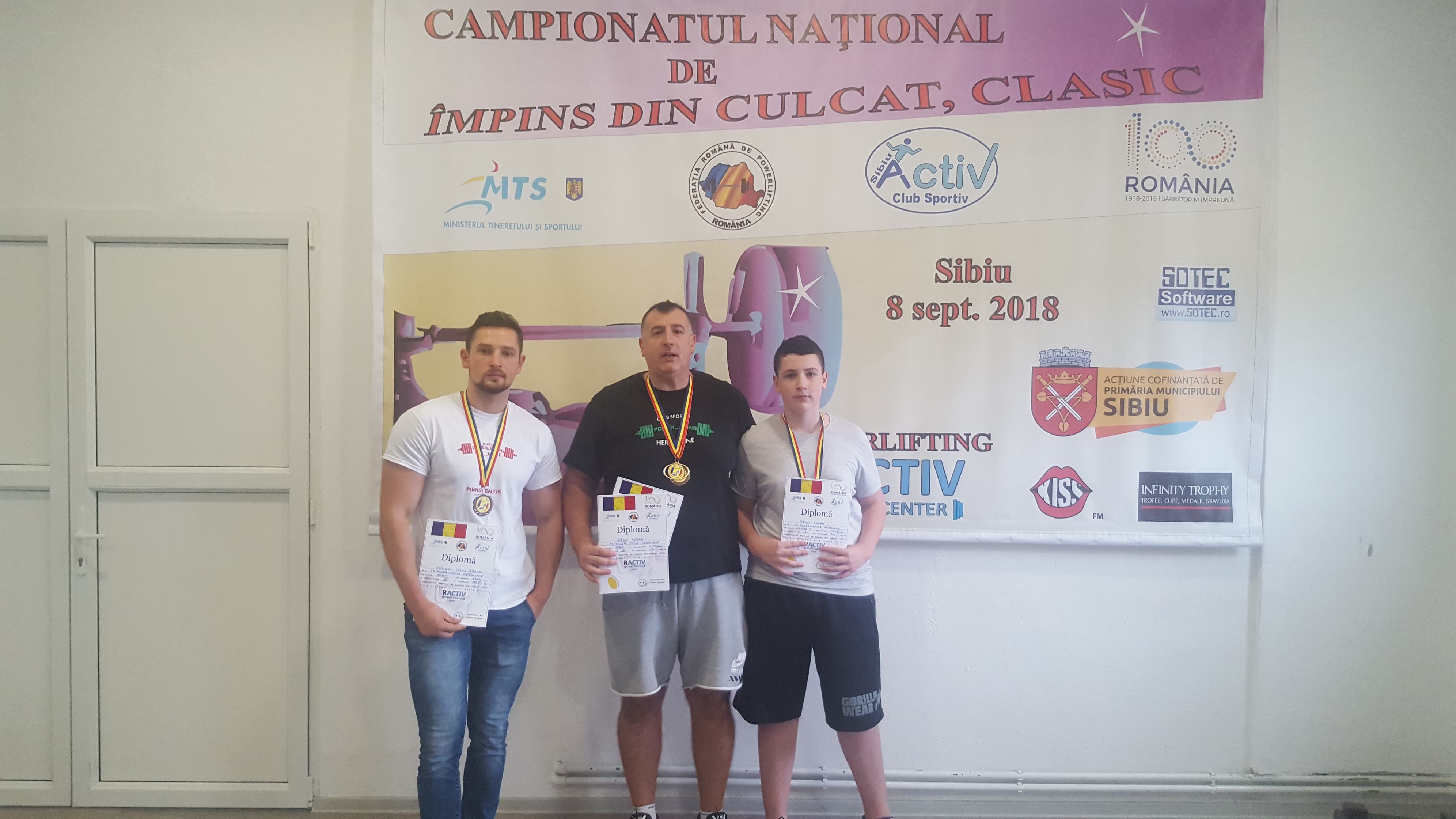 CS POWERLIFTING HERCULANE a obținut cinci medalii la primul campionat ...