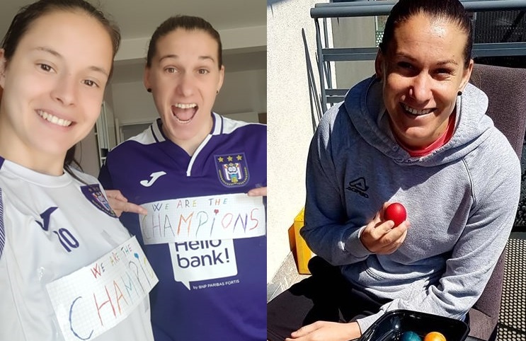 [VIDEO-AUDIO] Fotbalista Laura Rus din Bocșa este campioană a Belgiei ...