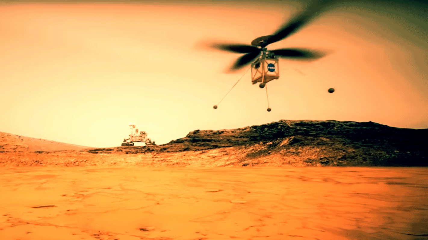 [VIDEO] Premieră istorică: NASA lansează primul elicopter pe Marte ...