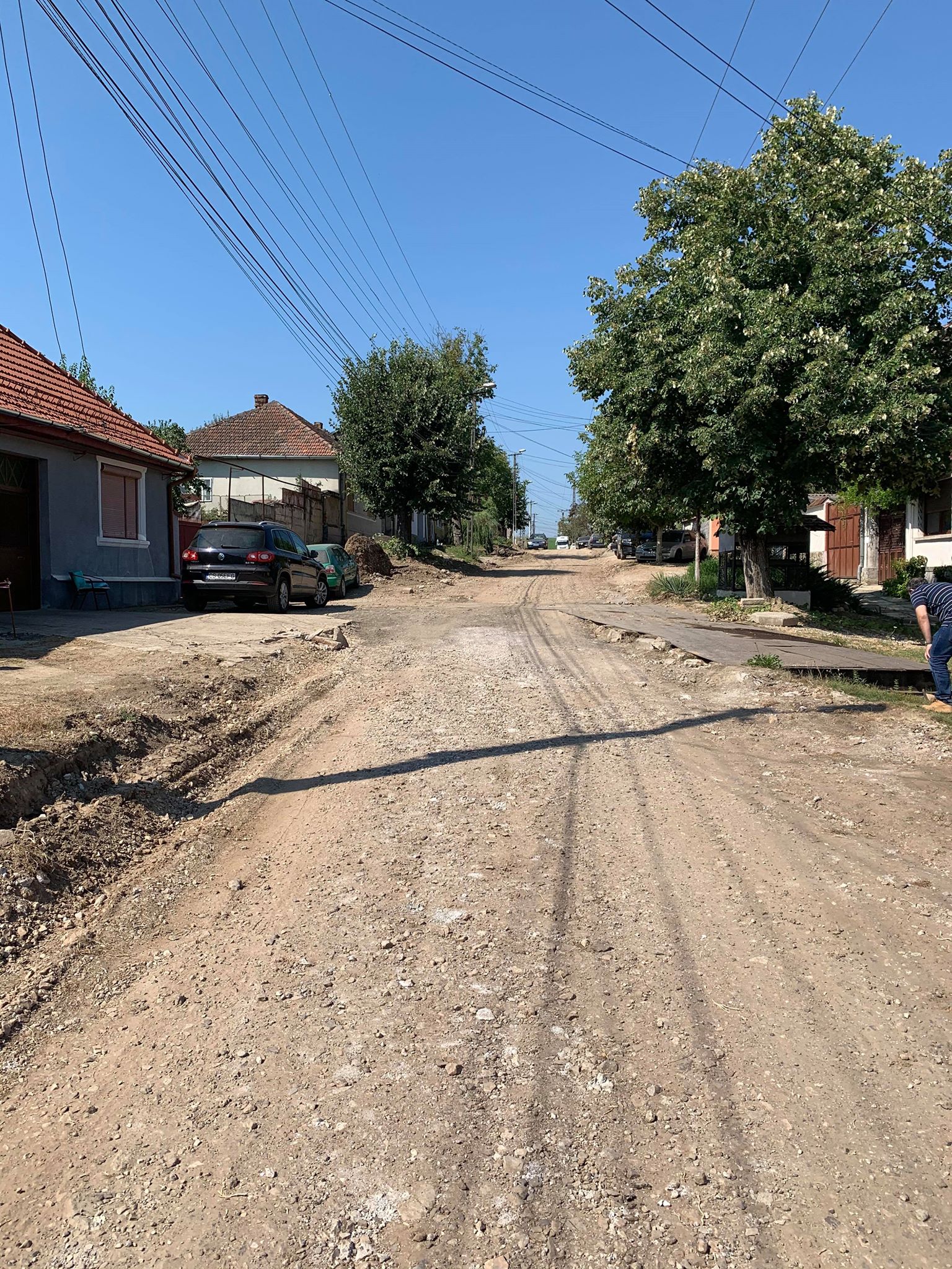 [FOTO-AUDIO] Orașul Bocşa s-a transformat într-un şantier pentru mai ...