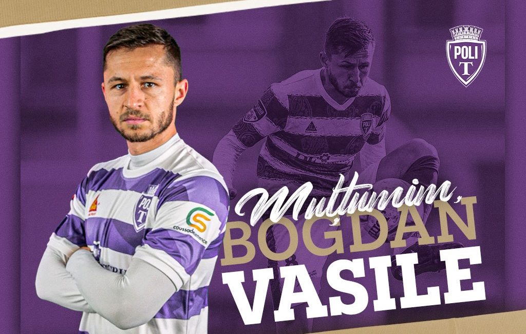 ASU Politehnica Timişoara s-a despărţit de mijlocaşul Bogdan Vasile ...
