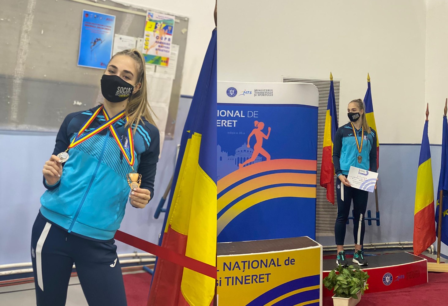 [FOTO-AUDIO] Două medalii şi un nou record personal pentru vitezista ...