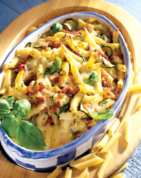 Paste cu zucchini și șuncă fiartă » Radio România Reșița