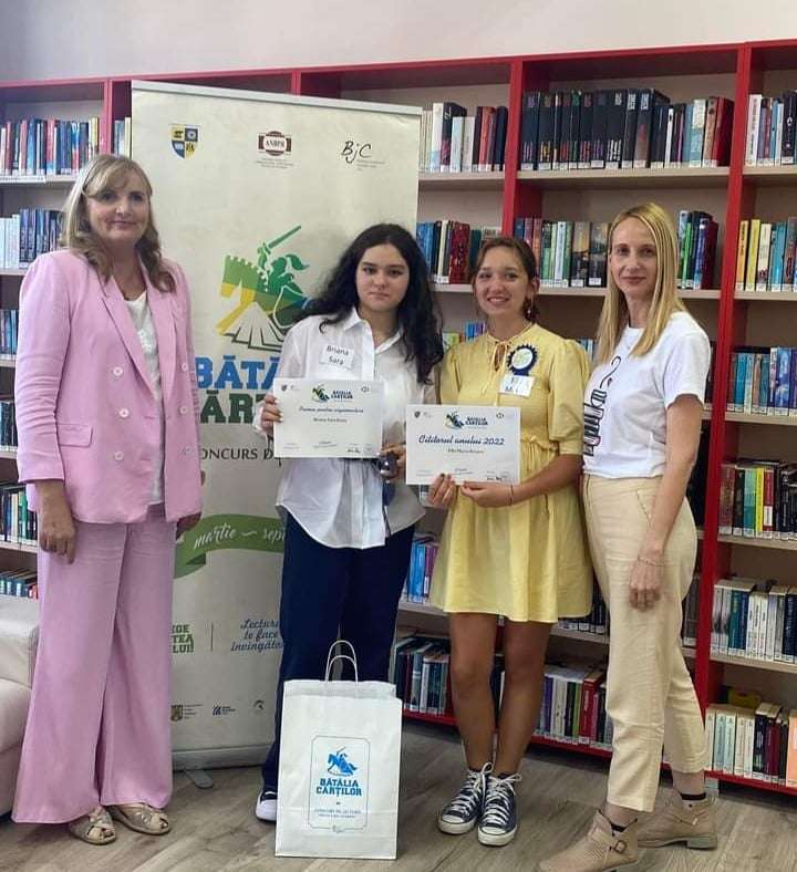 Cititorul anului din România este eleva Ella Maria Rotaru din Reşiţa ...