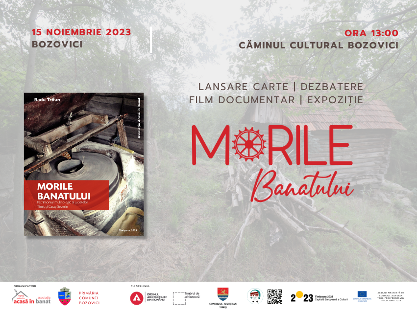 Volumul Morile Banatului va fi lansat în această săptămână și în Valea ...