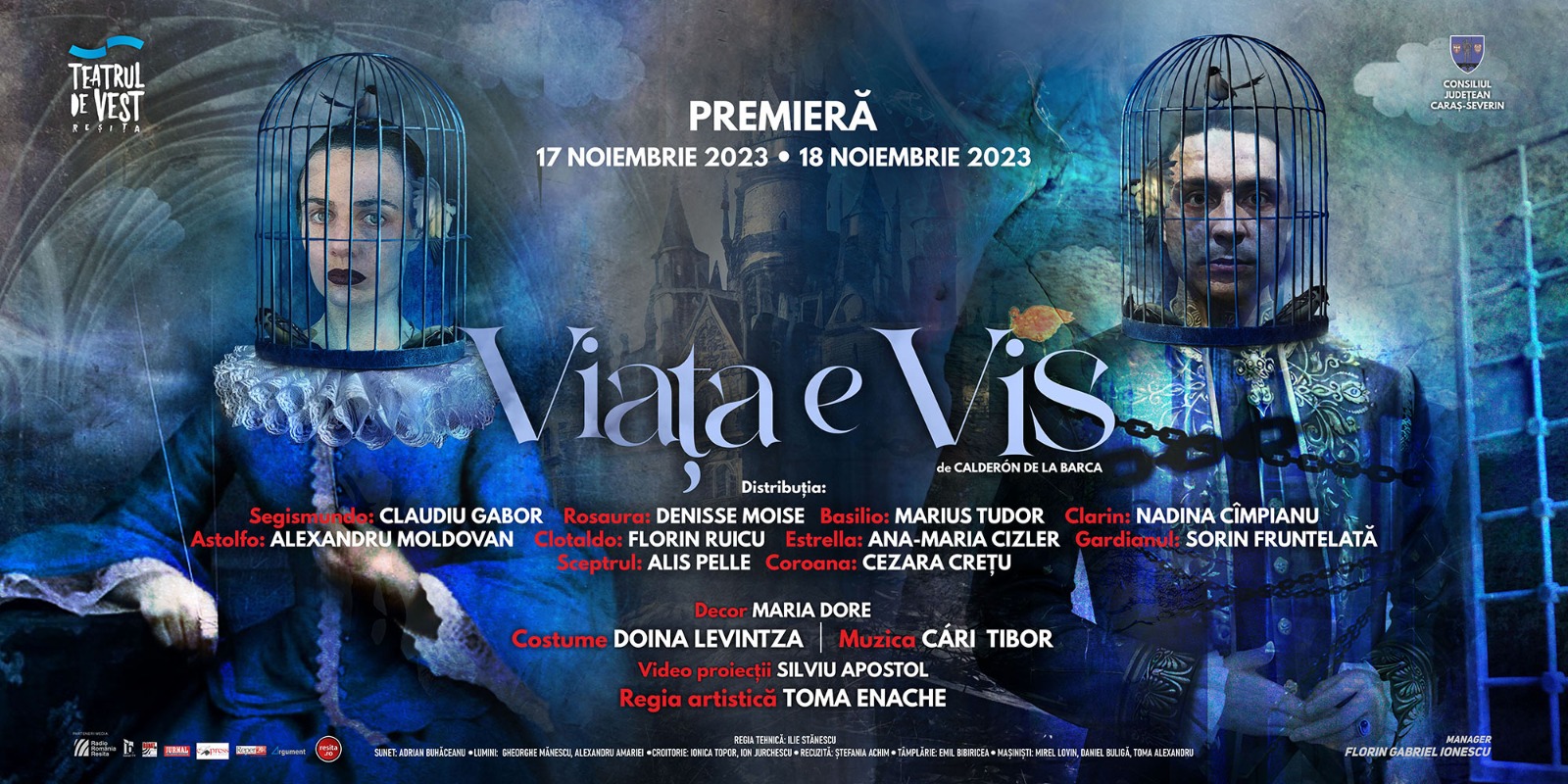 Viața e vis - Cu Doina Levintza, Toma Enache și Cari Tibor pe afiș ...