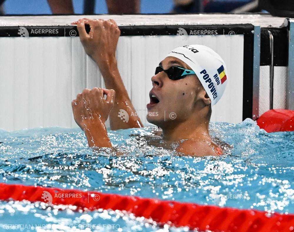 David Popovici, campion mondial la 200 m liber! » Radio România Reșița