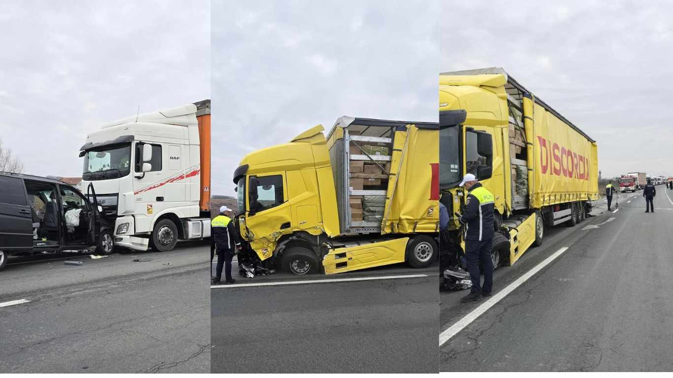 Accident rutier pe varianta ocolitoare Lugoj: trei victime și trafic ...