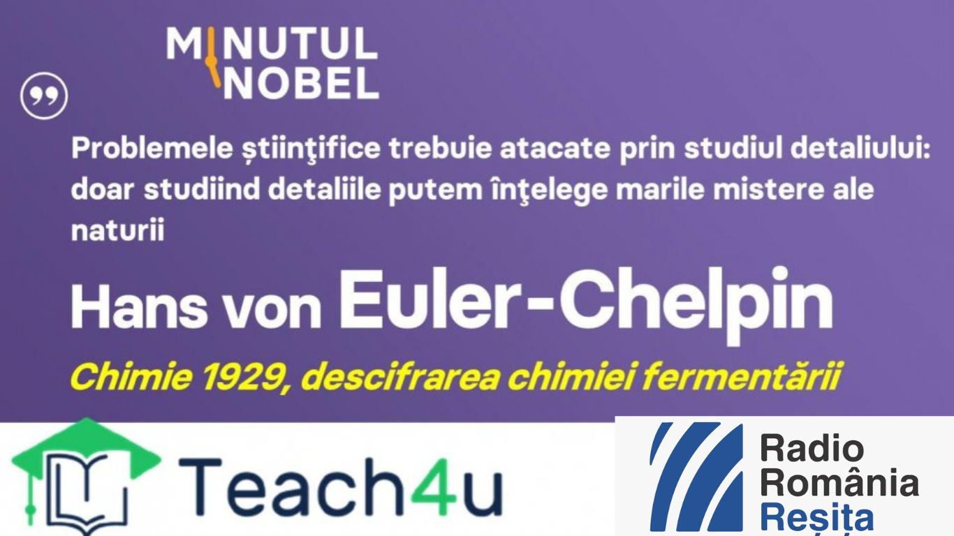 Minutul Nobel - Hans von Euler » Radio România Reșița