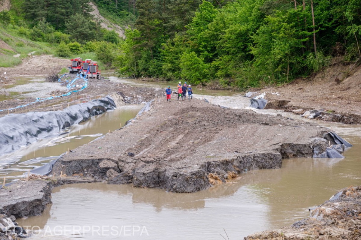 Raed Arafat: Salina Praid este complet inundata la acest moment ...