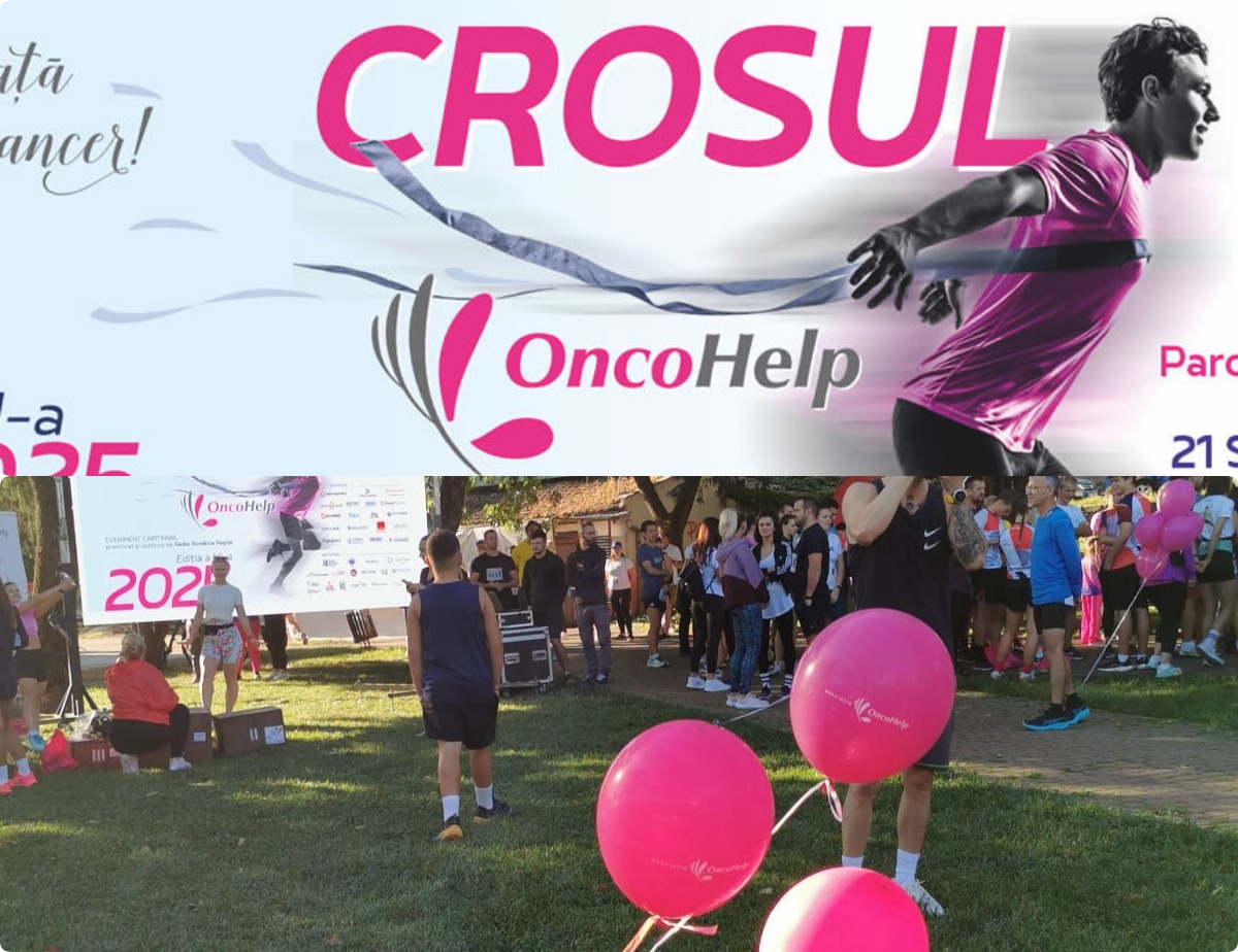 Crosul OncoHelp 2025: sute de pași transformați în șanse la viață » Radio România Reșița