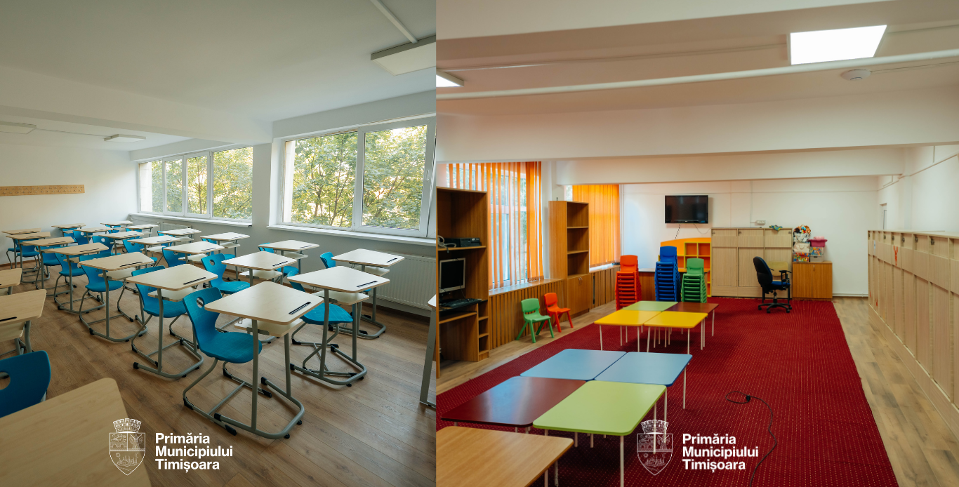 Laboratoare moderne și mobilier nou pentru 57 de școli din Timișoara ...