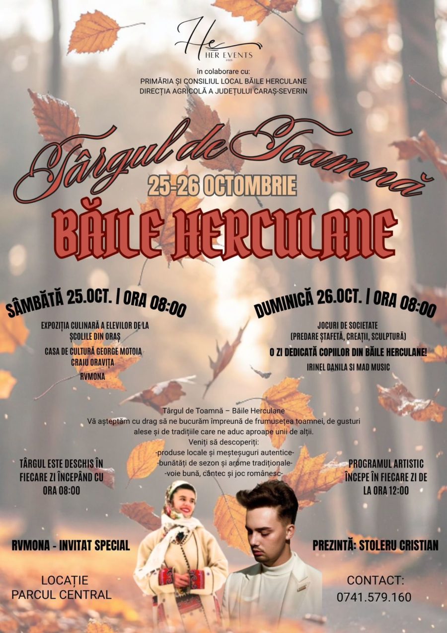 Roadele toamnei, sărbătorite la Băile Herculane » Radio România Reșița