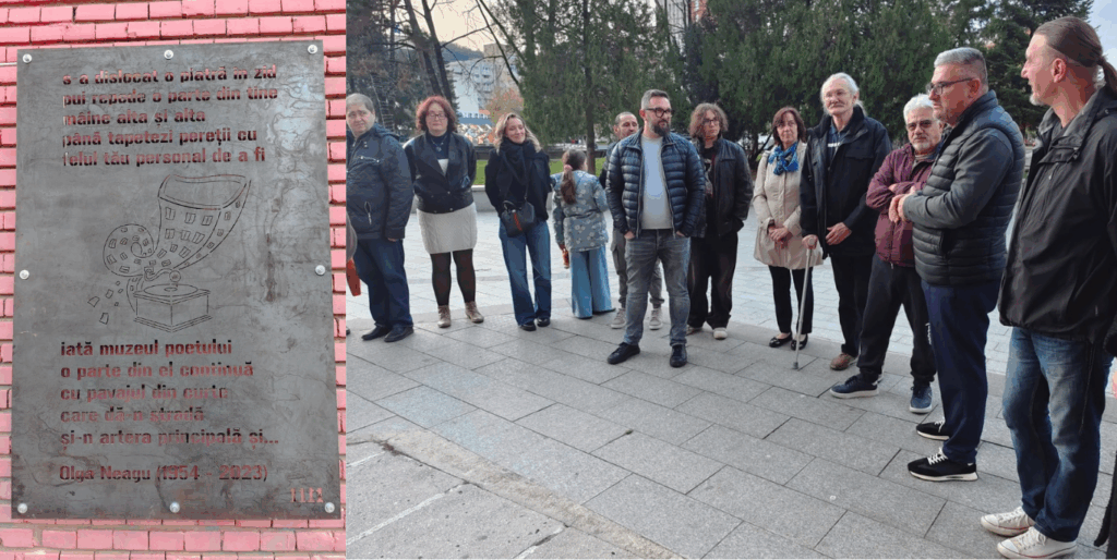 Versuri în oțel, pe zidurile Orașului cu Poeți » Radio România Reșița