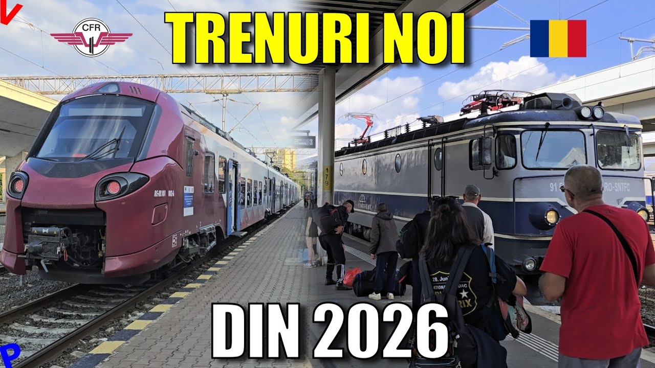 CFR Călători: Noul Mers al Trenurilor 2025–2026 va intra în vigoare pe 14 decembrie și va fi ...