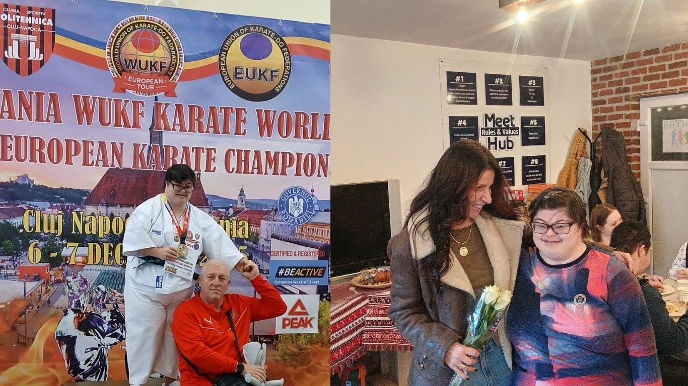Daniela Doban, campioană la karate și campioană a binelui: donație ...